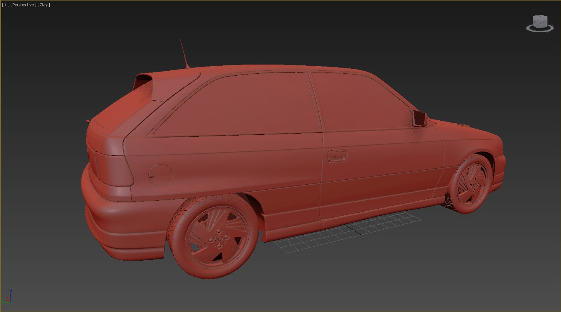 3D Opel Astra GSI Model - TurboSquid 2174636