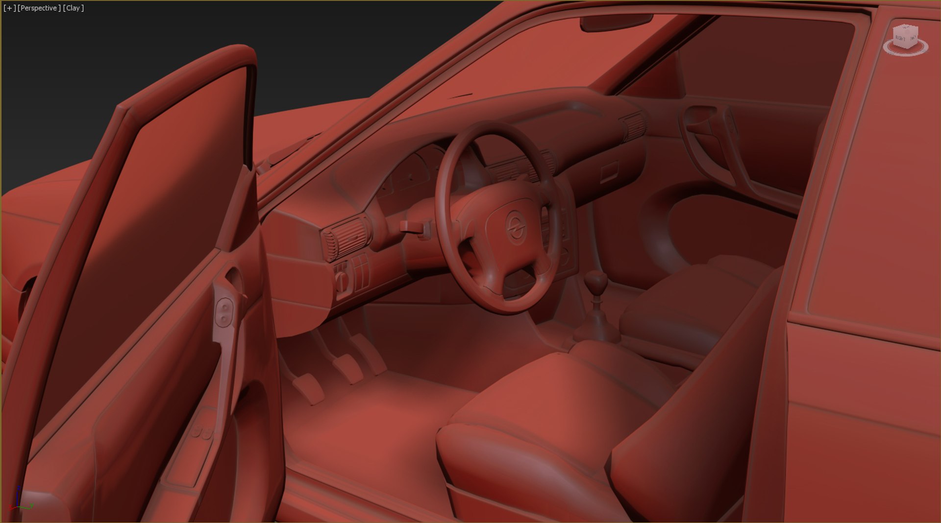 3D Opel Astra GSI Model - TurboSquid 2174636