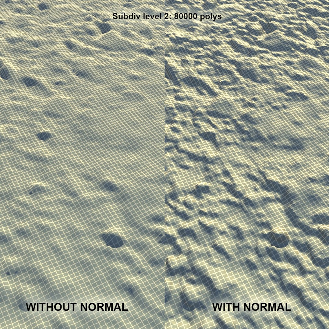 3d Rocky Ready Surface Model
