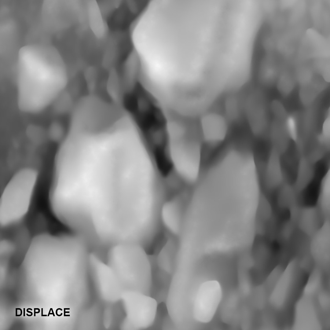 3d Rocky Ready Surface Model