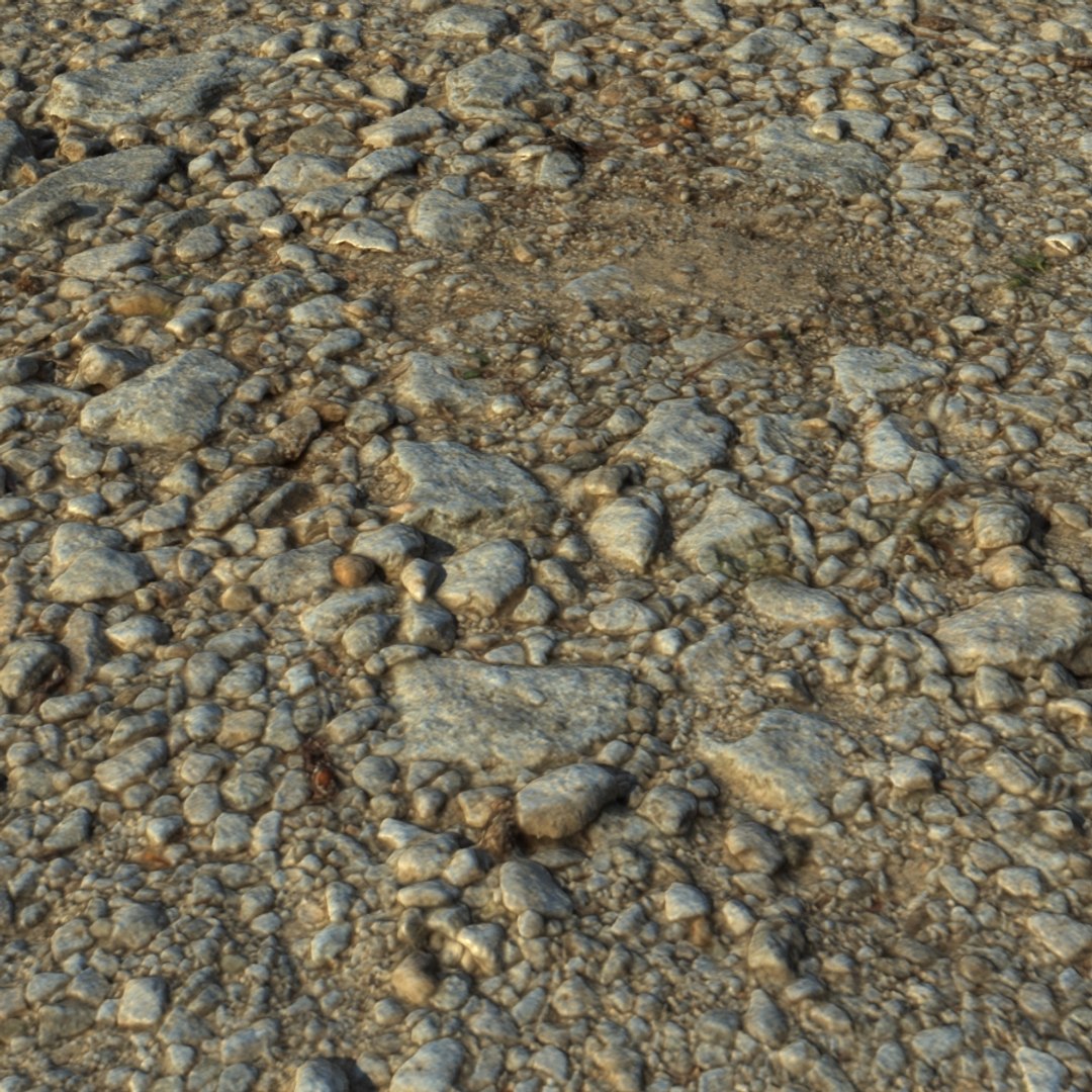 3d Rocky Ready Surface Model