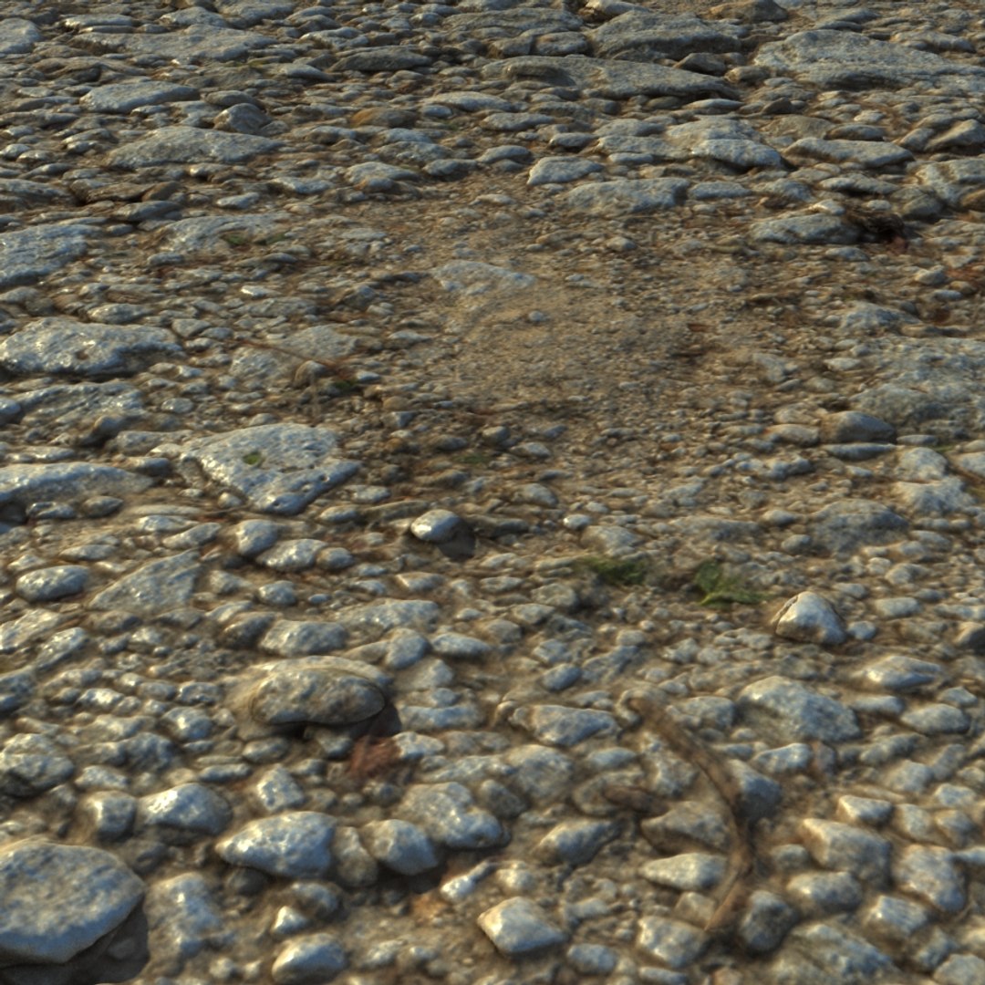 3d Rocky Ready Surface Model