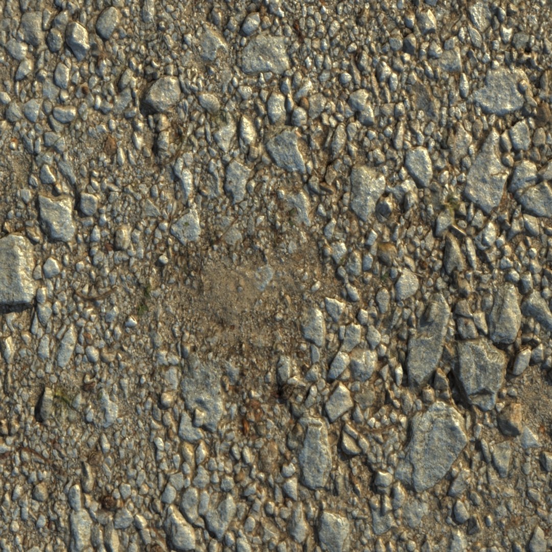 3d Rocky Ready Surface Model