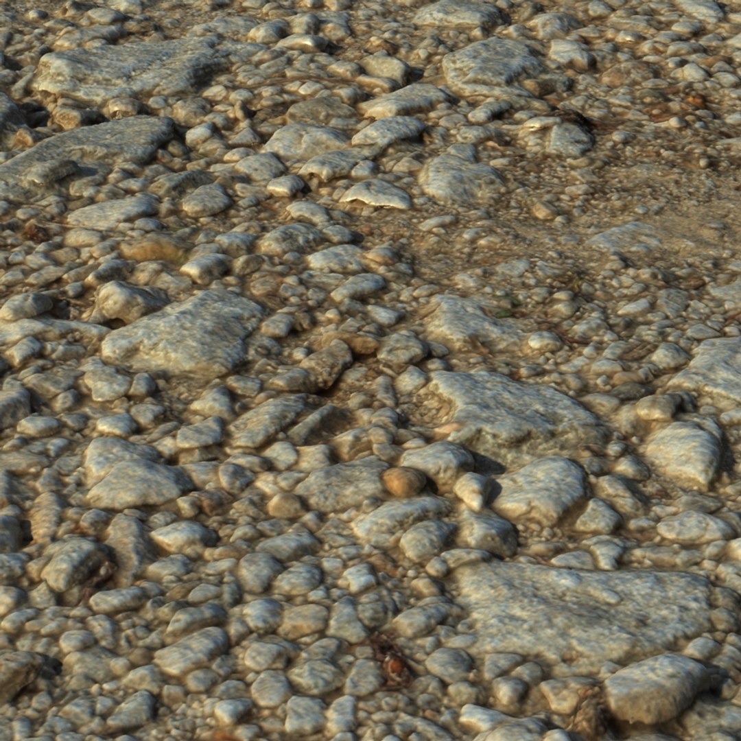 3d Rocky Ready Surface Model
