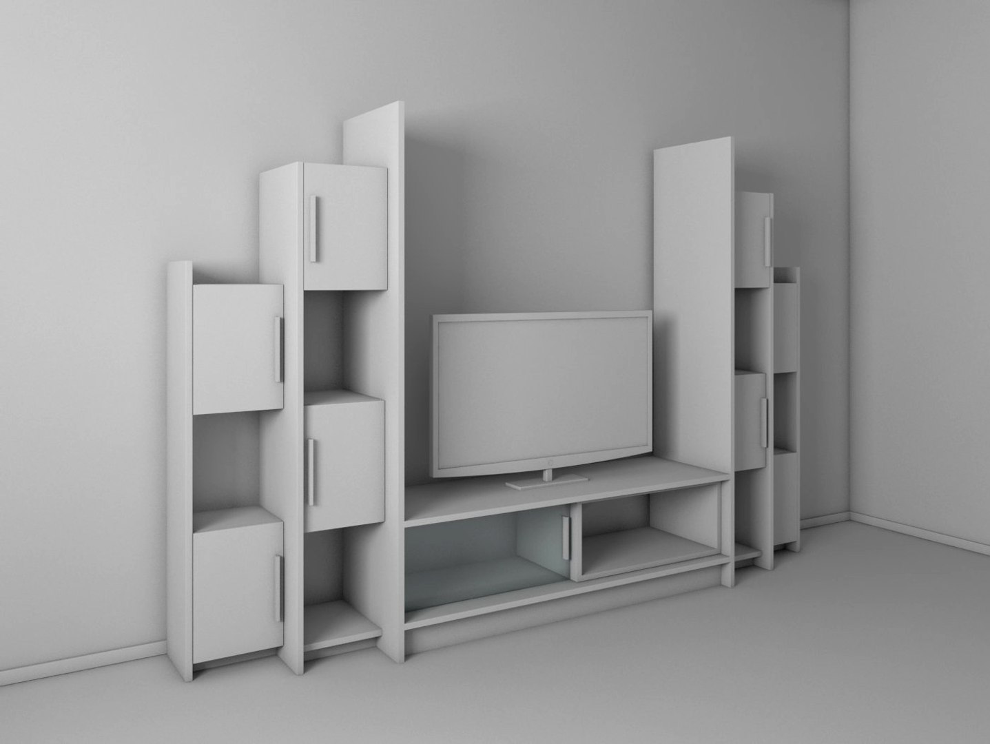 3d Model Tv Set