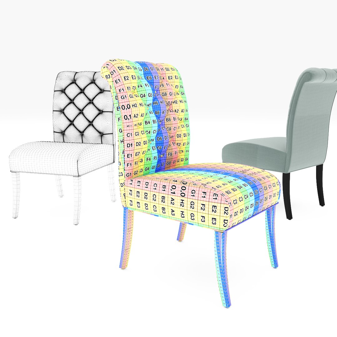 Chair 01 3d Fbx