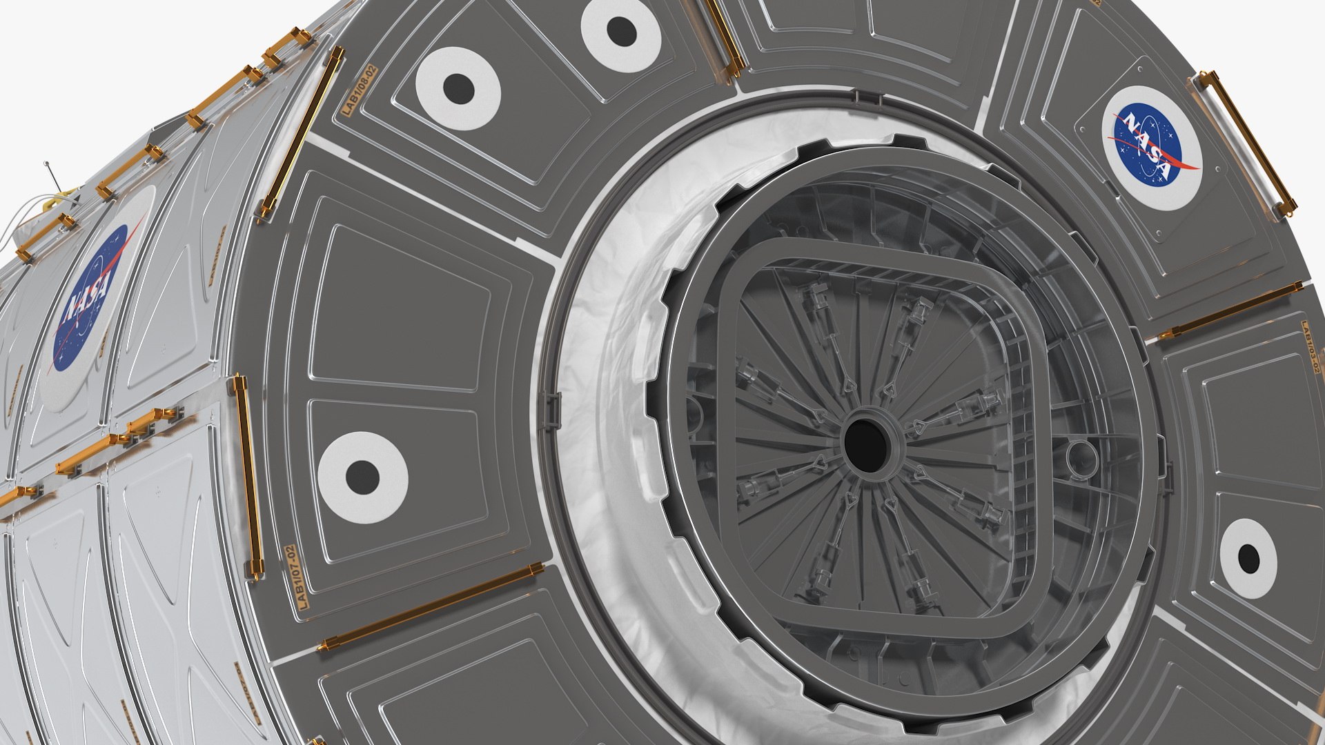 Iss Modules 3D Model - TurboSquid 1620486