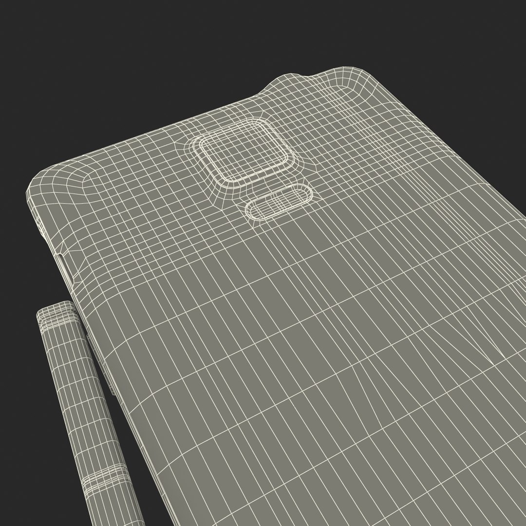samsung galaxy note 4 3d model