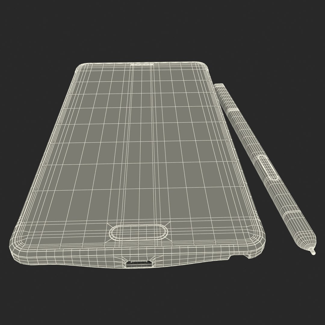 samsung galaxy note 4 3d model