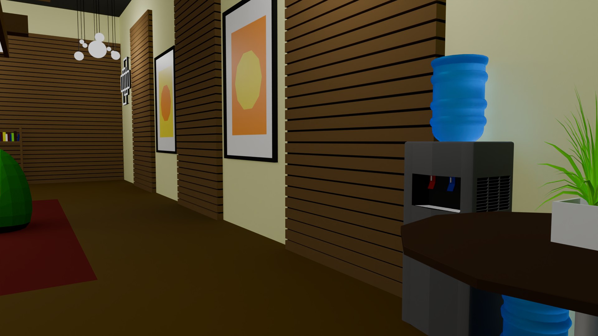 Virtual Meeting Room 3D Model - TurboSquid 2228113