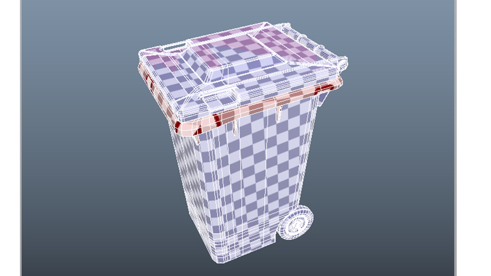 Rigged Industrial Waste Bin 3D Model - TurboSquid 2236925