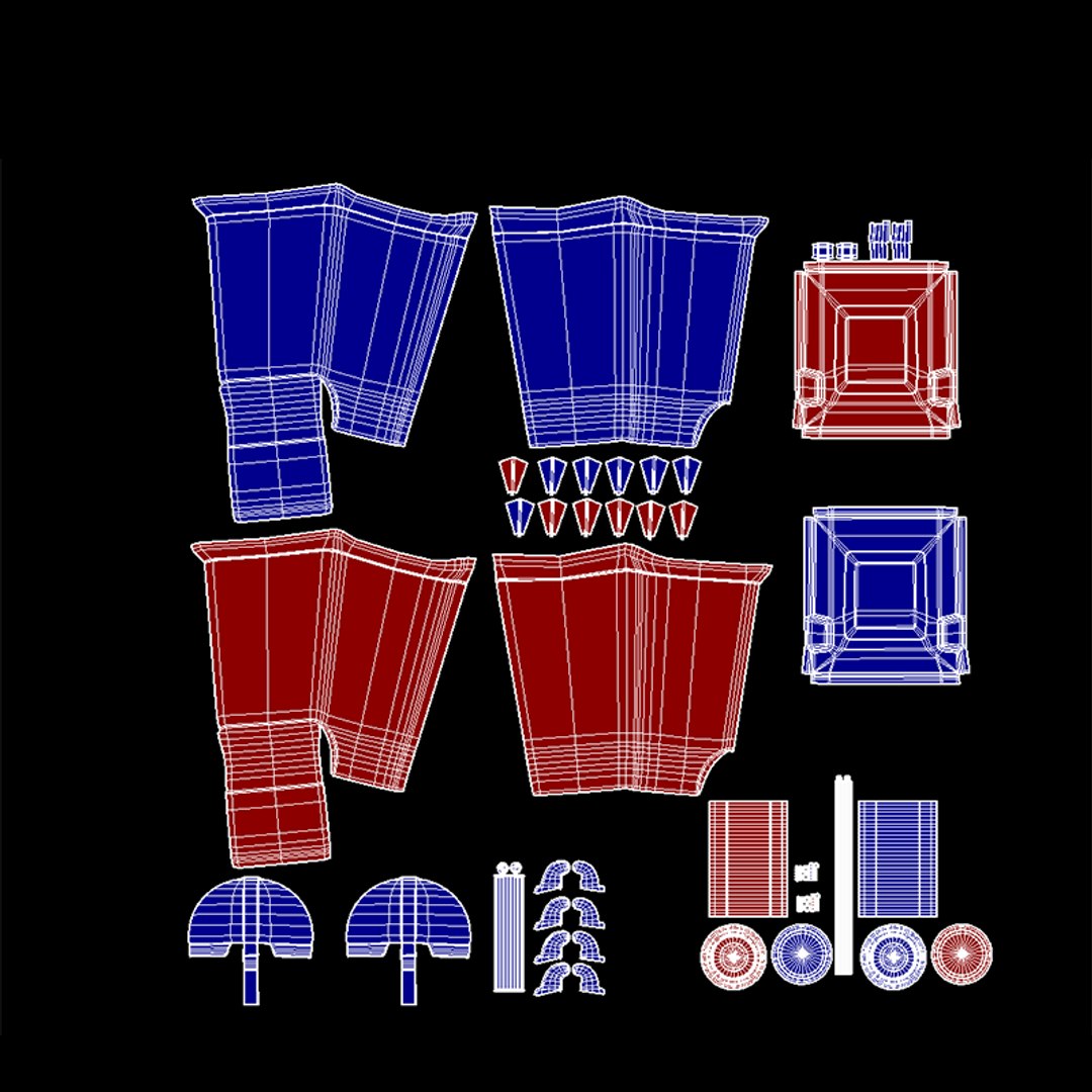 Rigged Industrial Waste Bin 3D Model - TurboSquid 2236925