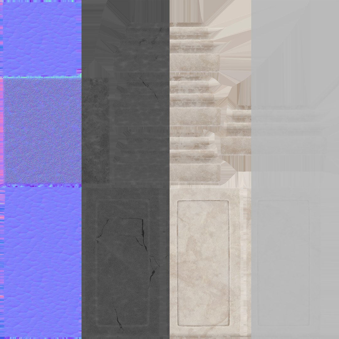 3D Roman Statue Pedestal 01 - TurboSquid 2158993