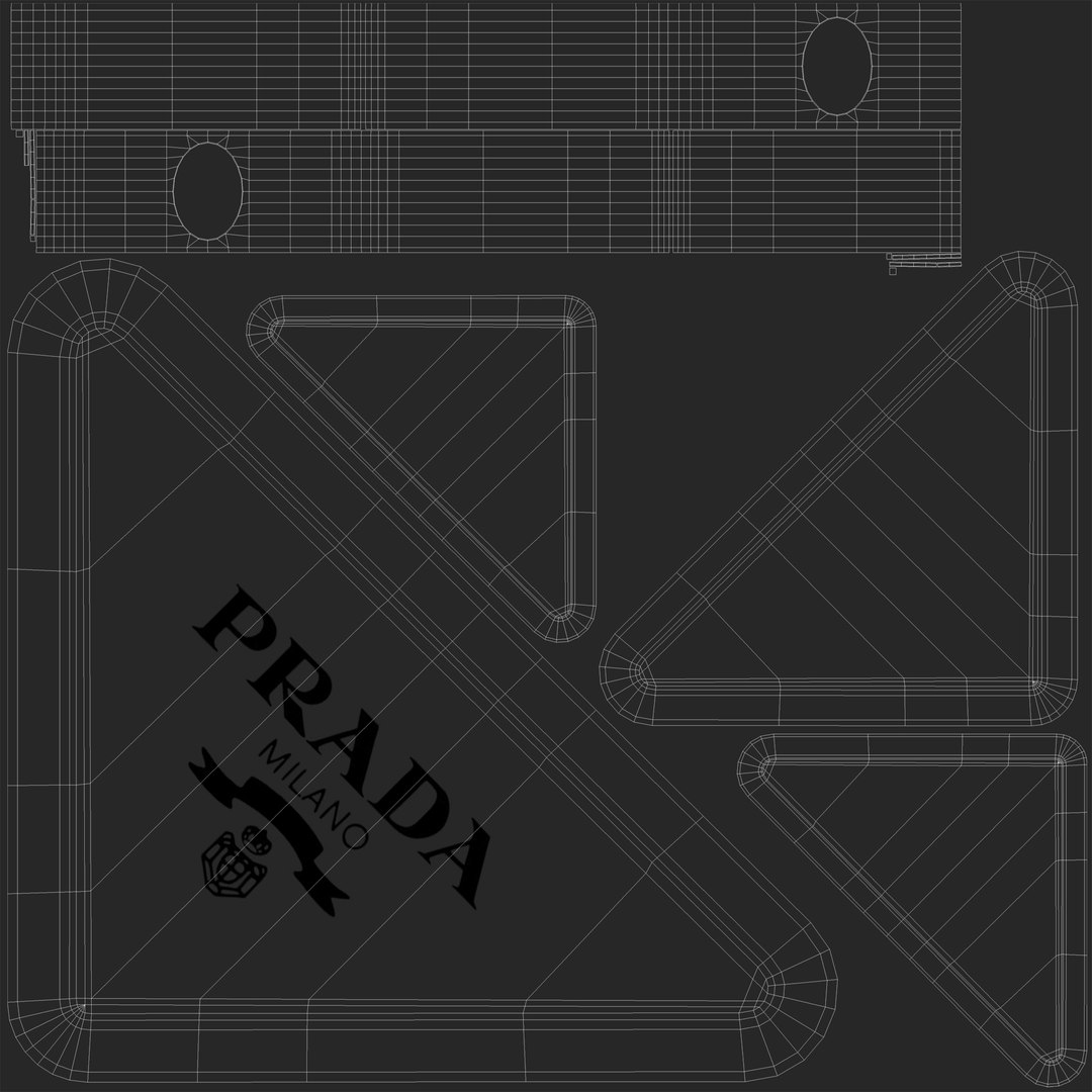 3D Model Detailed Prada Perfume Bottle - TurboSquid 2140899