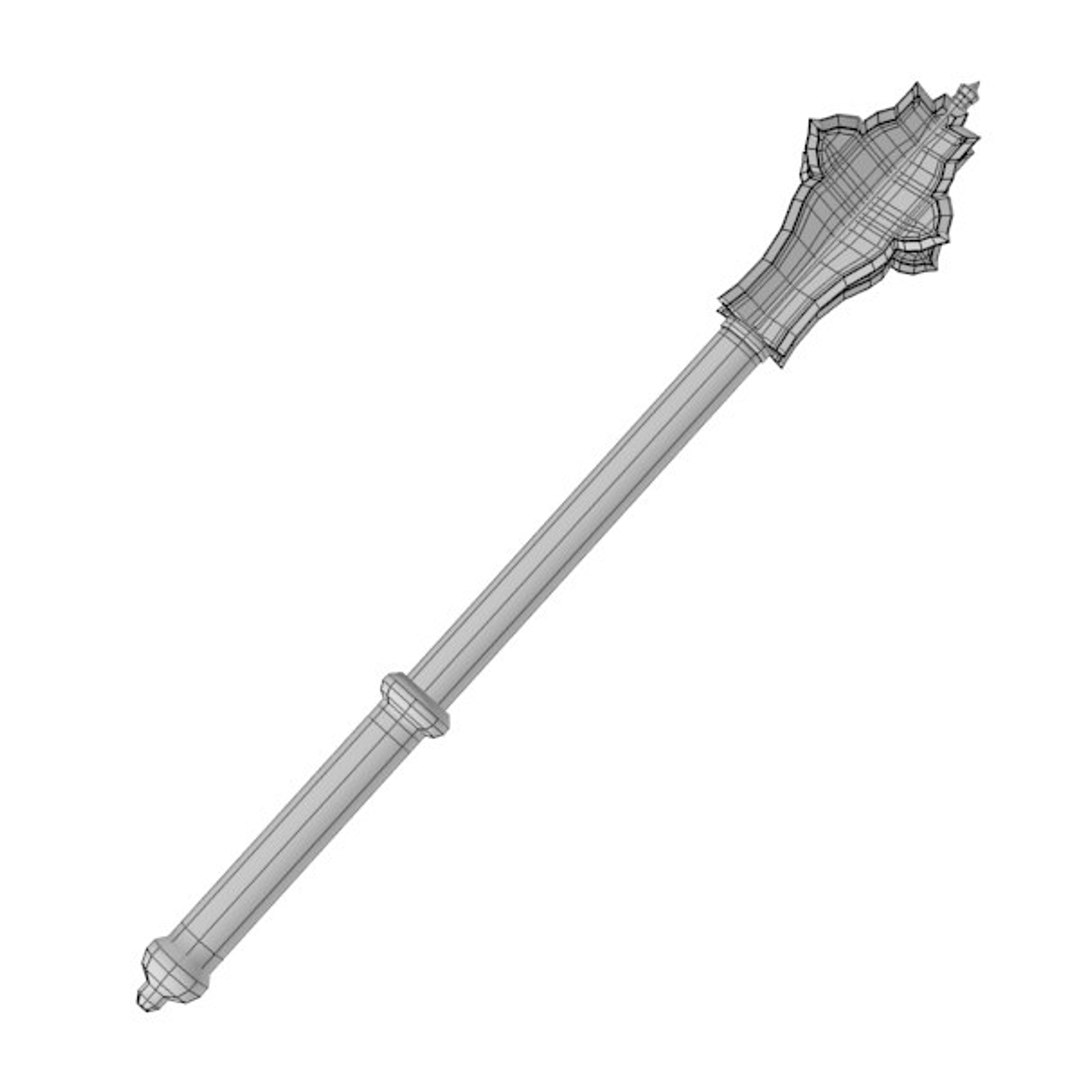 3d Model Mace
