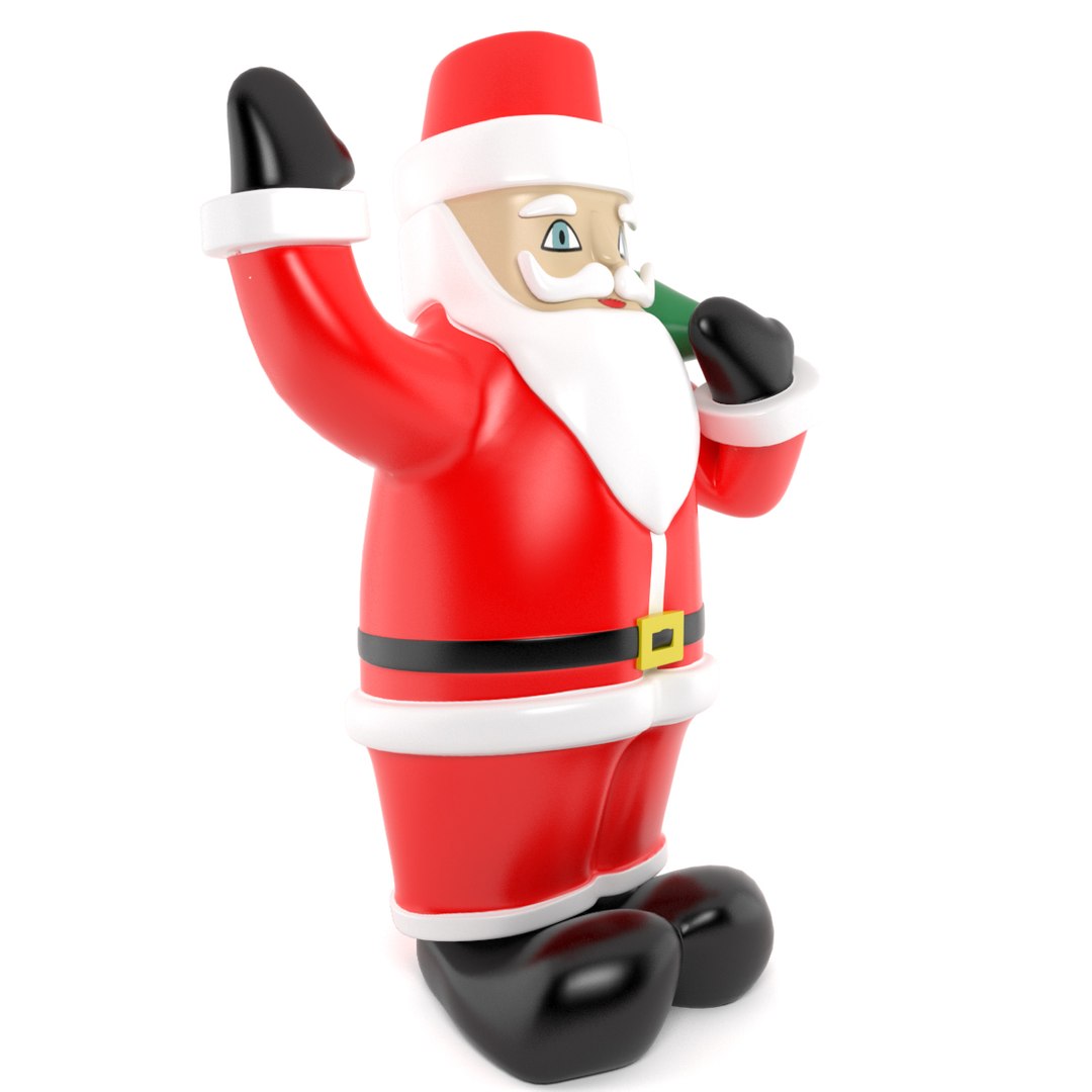 3d Inflatable Santa
