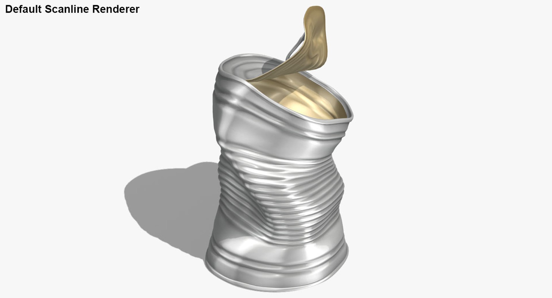 3D realistic crushed tin - TurboSquid 1190372