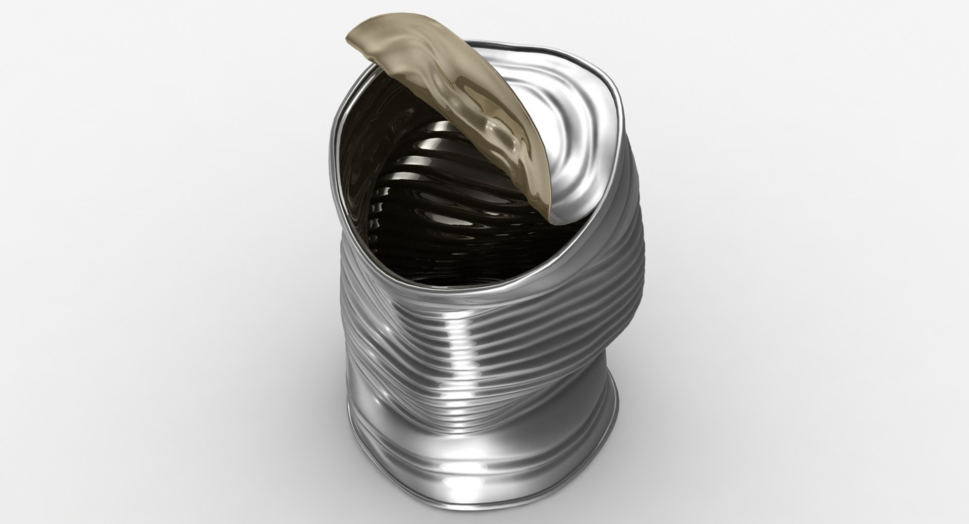 3D realistic crushed tin - TurboSquid 1190372