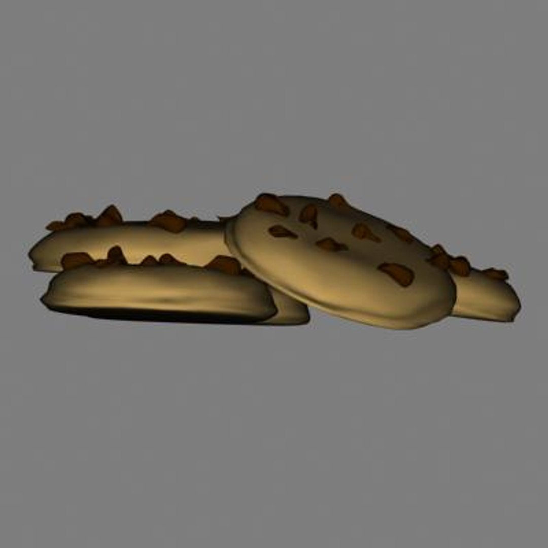 Cookies 3d Model
