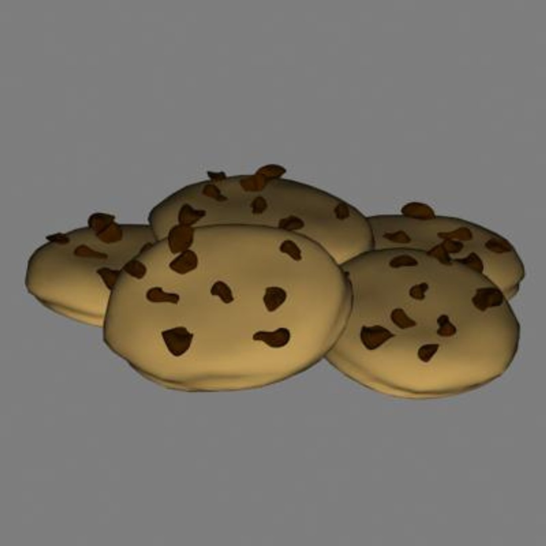 Cookies 3d Model