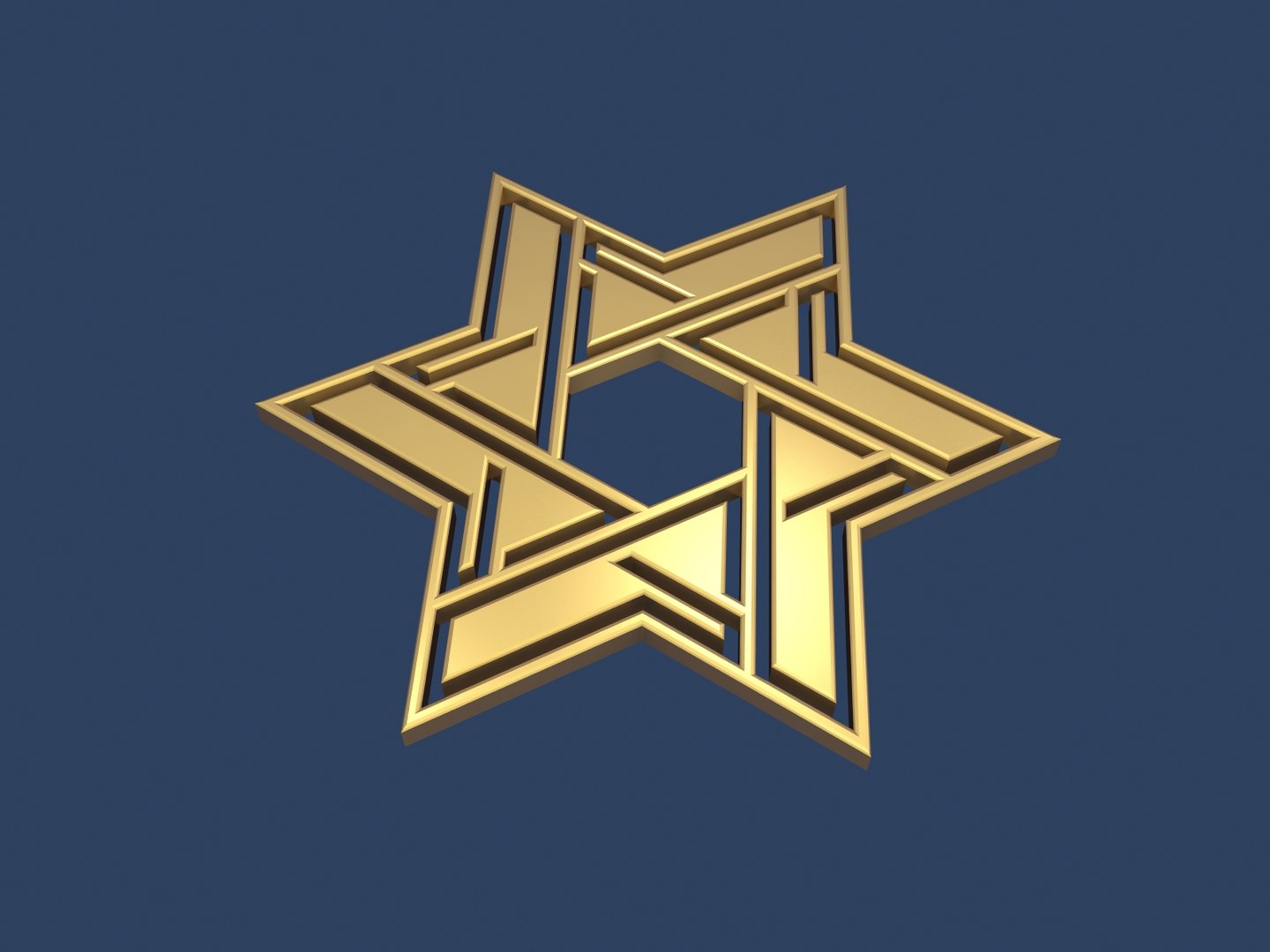 Star David Model - TurboSquid 1430046