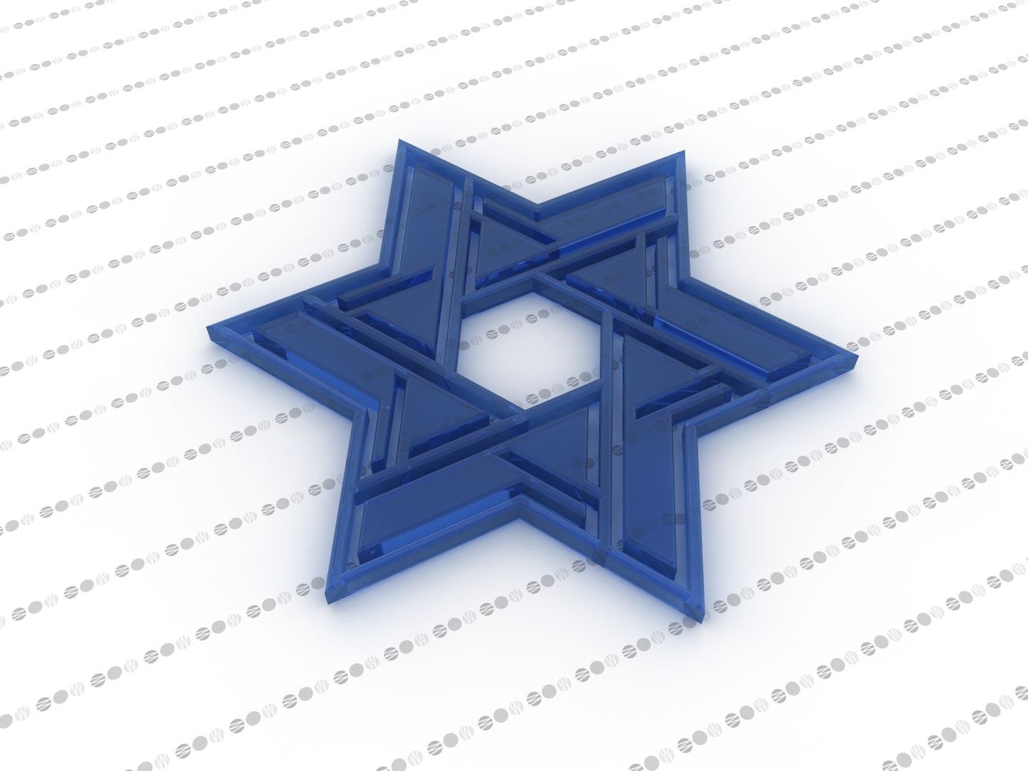 Star David Model - TurboSquid 1430046