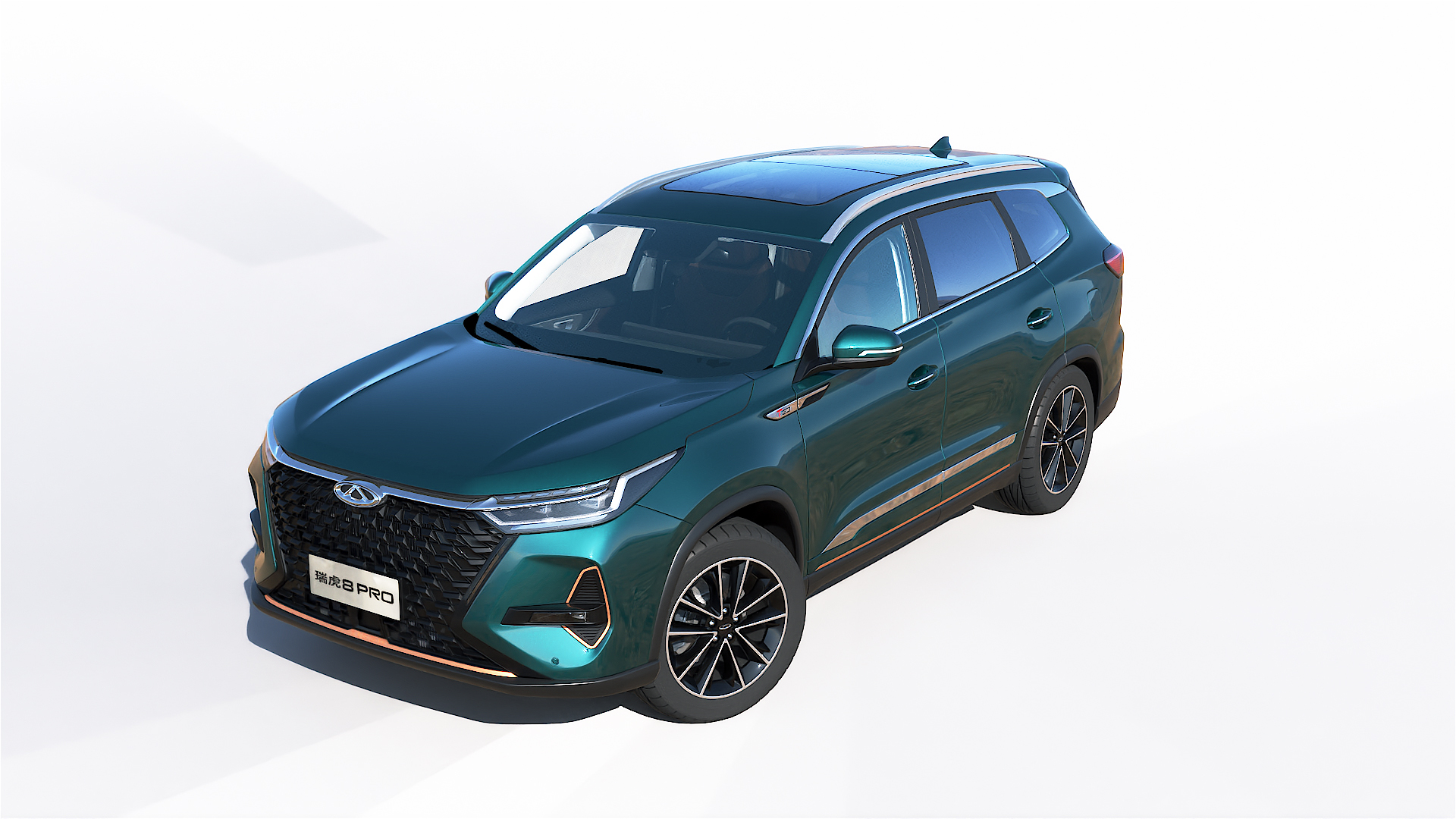 3D Model Chery Tiggo 8 PRO AWD 2023 - TurboSquid 2088413