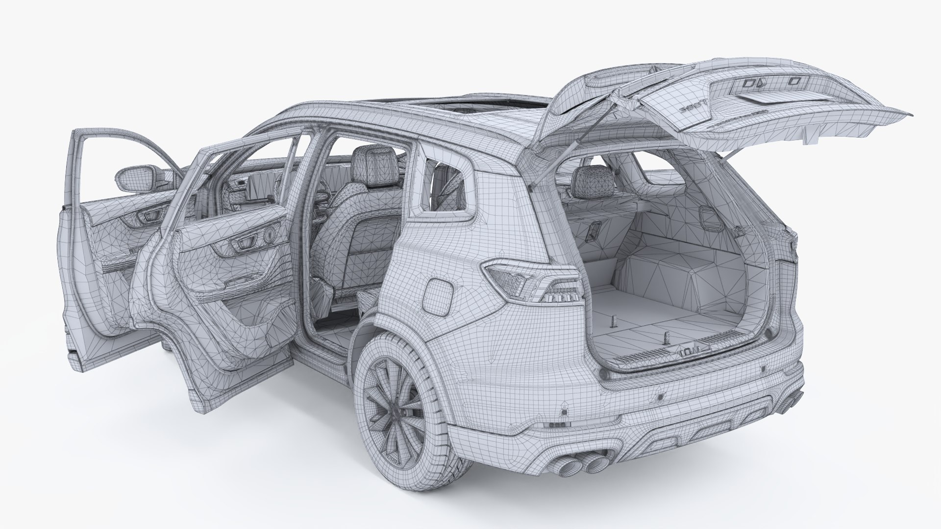 3D model Chery Tiggo 8 PRO AWD 2023 - TurboSquid 2088413