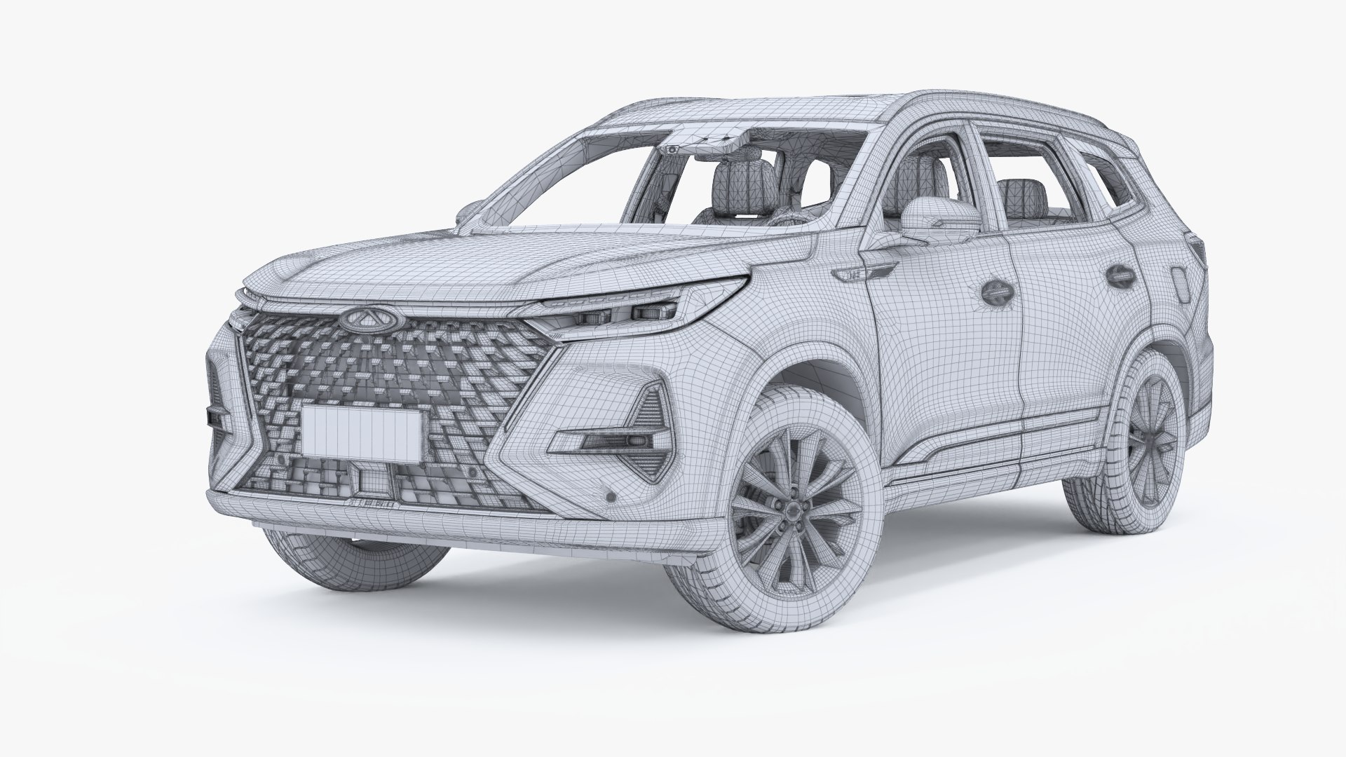 3D model Chery Tiggo 8 PRO AWD 2023 - TurboSquid 2088413