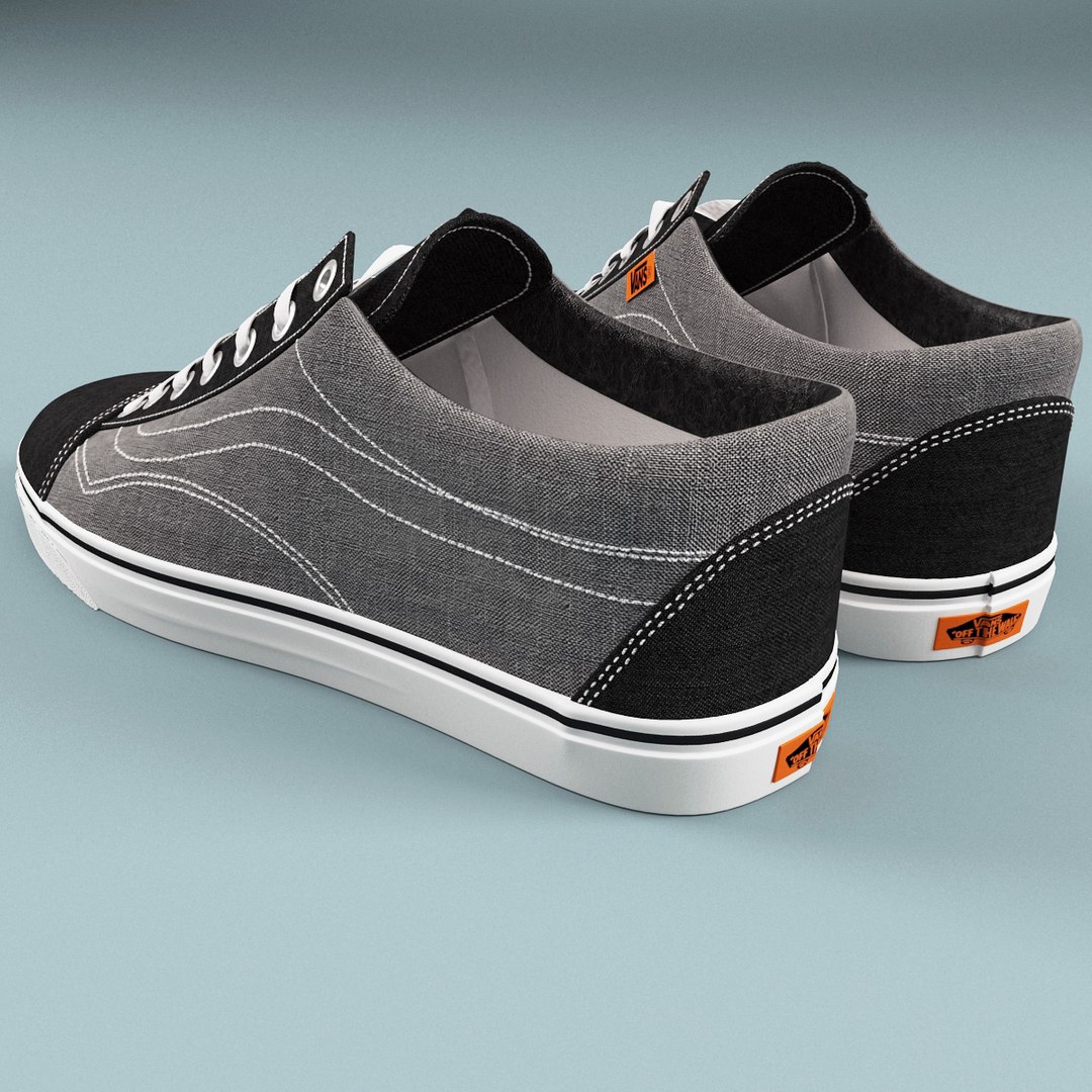 Vans Shoes Men C4d