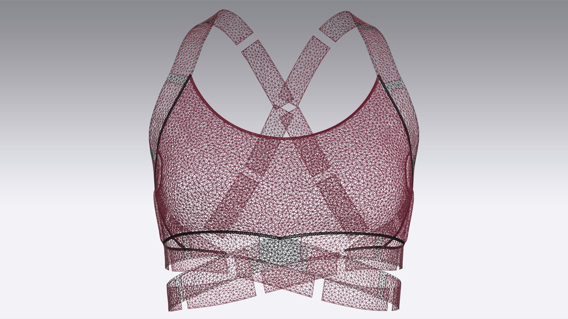 3D Girls Bralette Model - TurboSquid 2289751