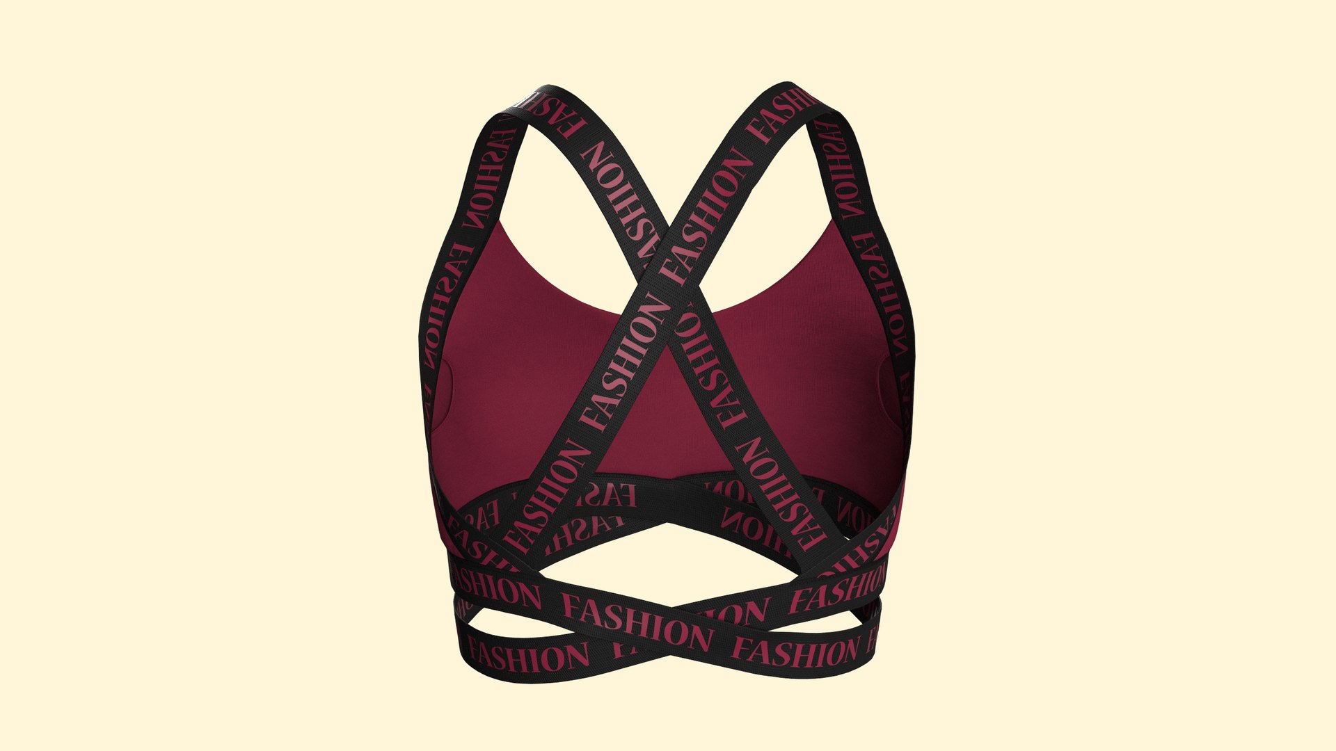 3D Girls Bralette Model - TurboSquid 2289751