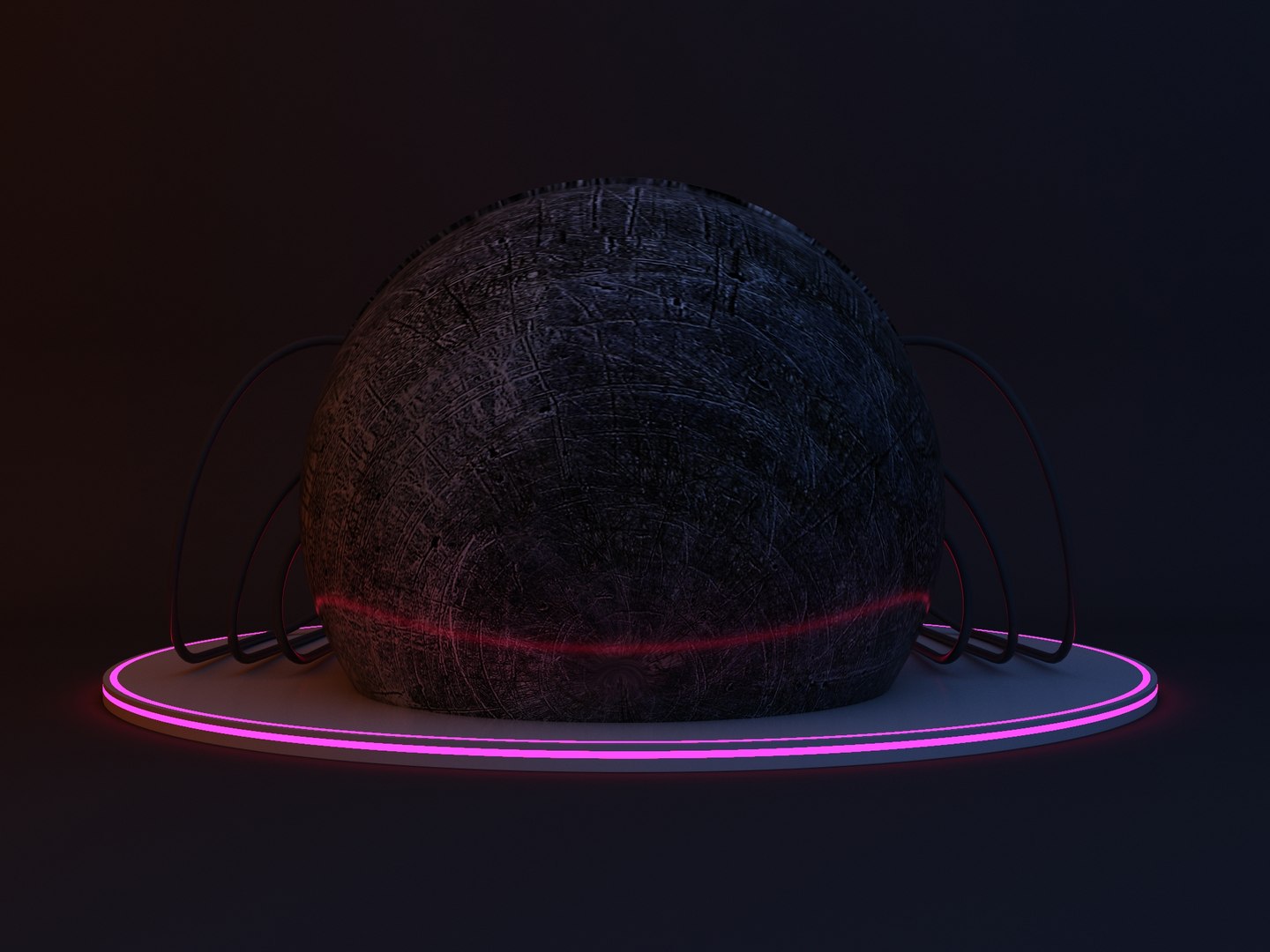 3D Cyber Glow Sphere Bar - TurboSquid 1928978