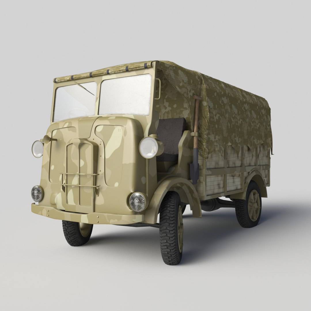 Spa 39 Fiat 3D Model - TurboSquid 1389480