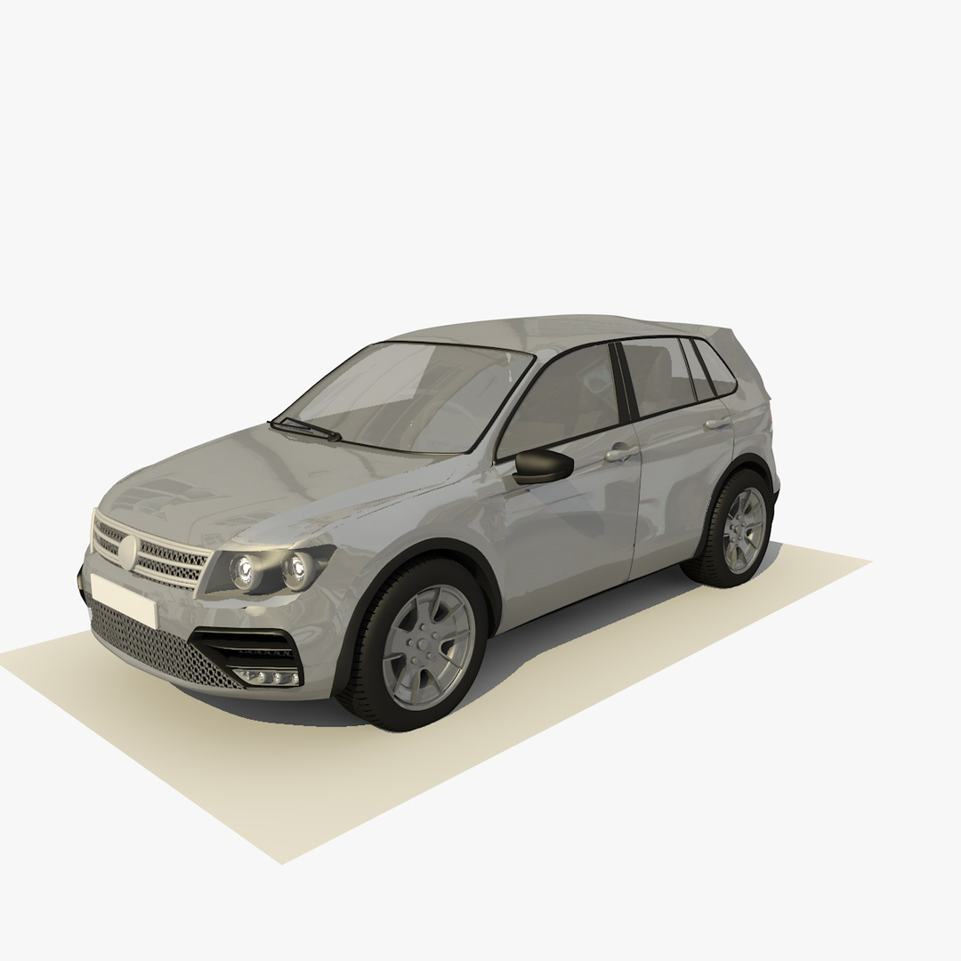 Generic Hatchback Car 3 3D Model - TurboSquid 1213577