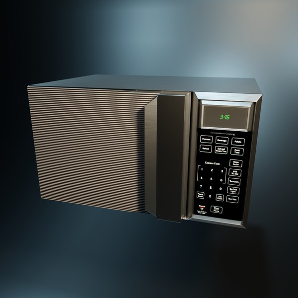 modelo 3d Old School Microwave - TurboSquid 1927294