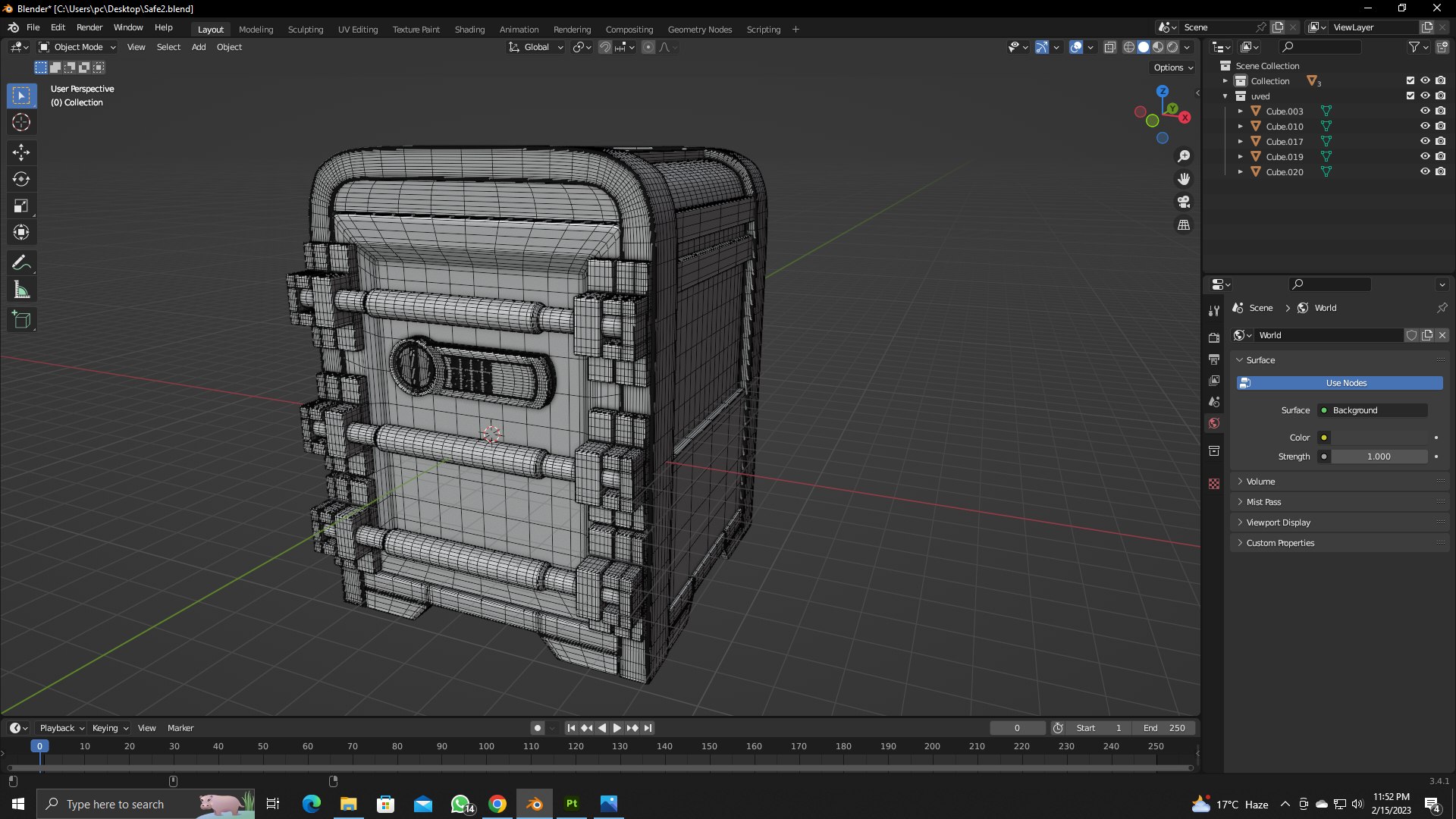 Scifi Safe 3D Model - TurboSquid 2028652