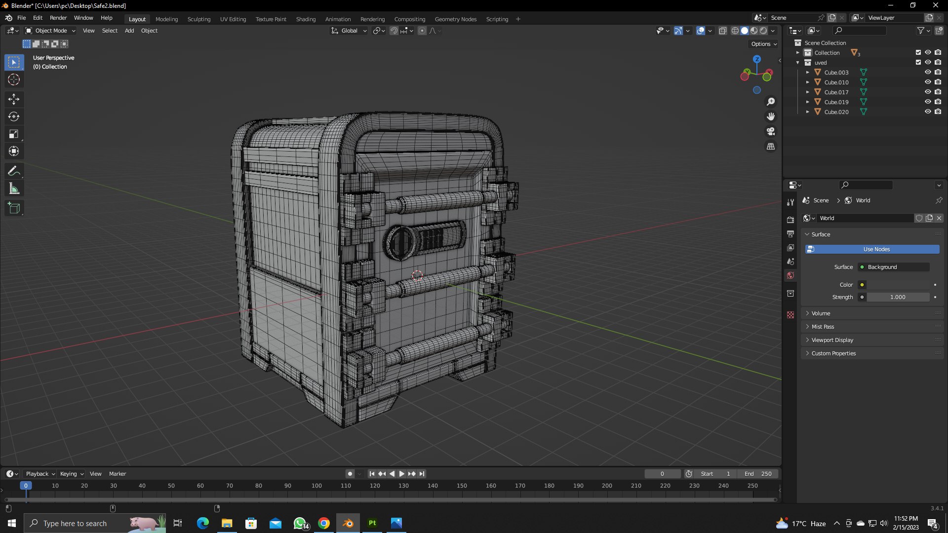 Scifi Safe 3D Model - TurboSquid 2028652