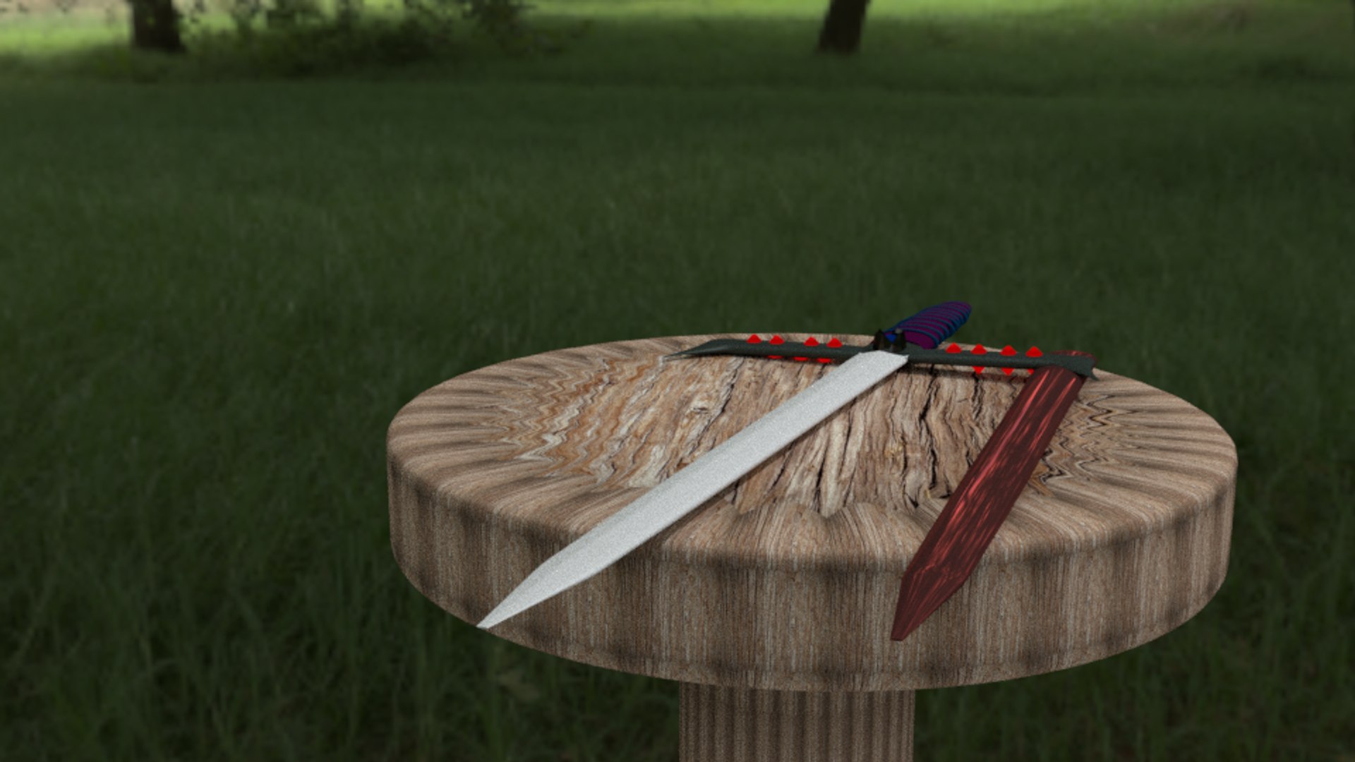 3D handed sword - TurboSquid 1383588