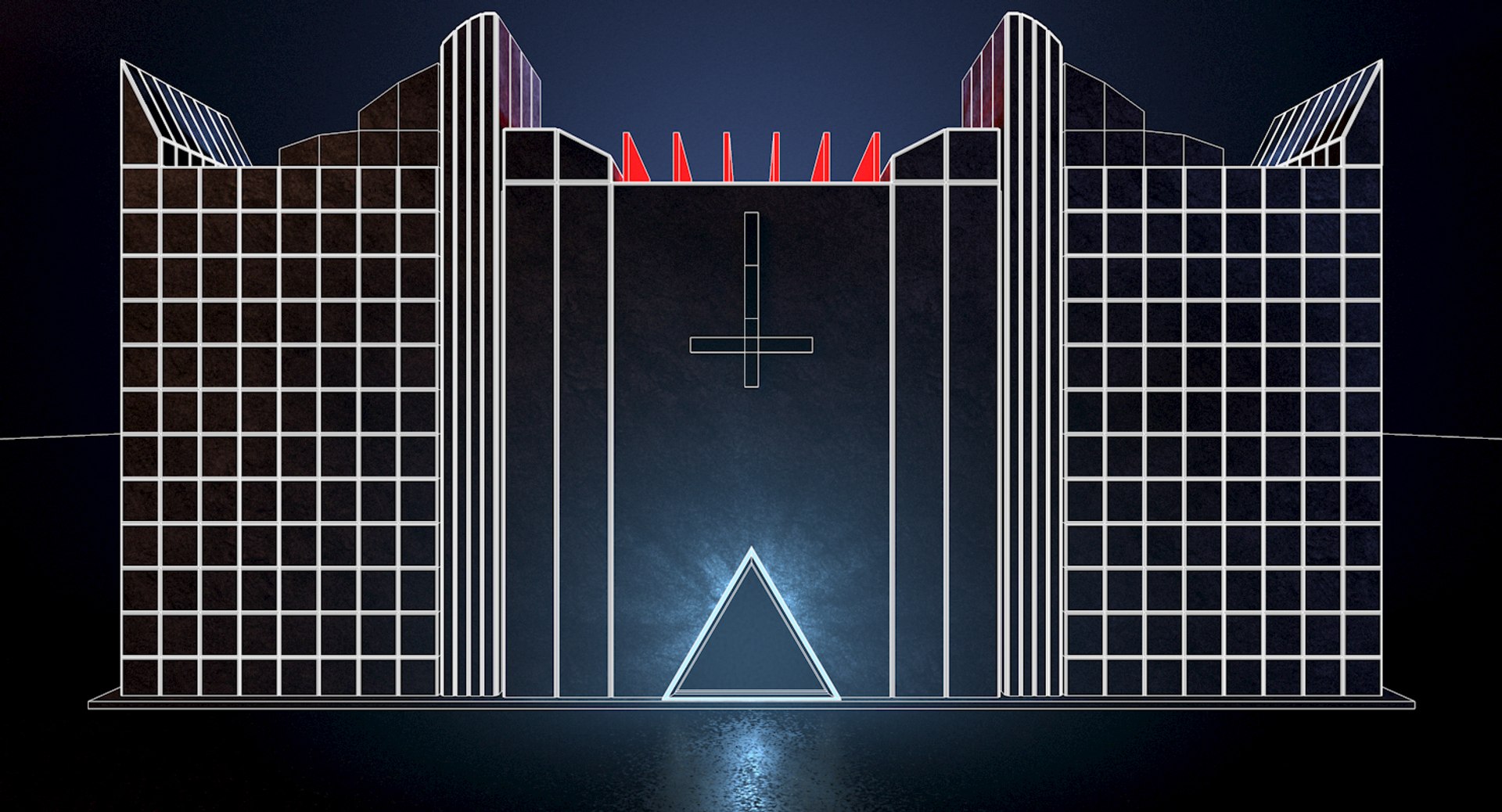 3D Concepts Evil Church Building Model - TurboSquid 1383713