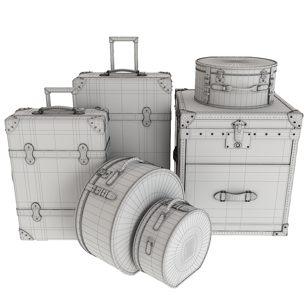 Luggage 3D Model - TurboSquid 1655328