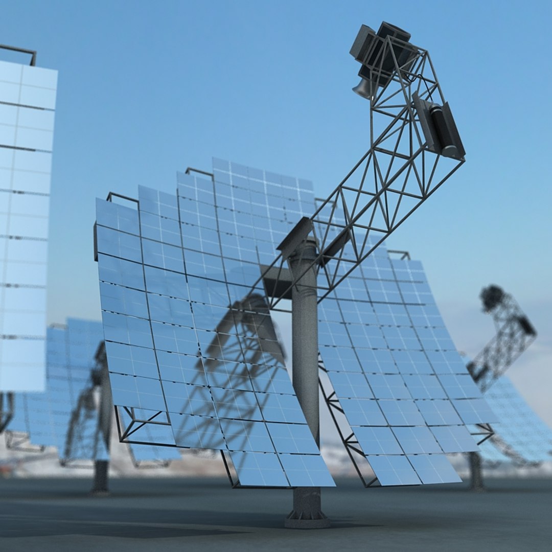 3d Solar Panel 2 Model