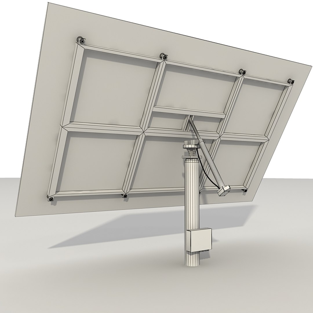 3d Solar Panel 2 Model