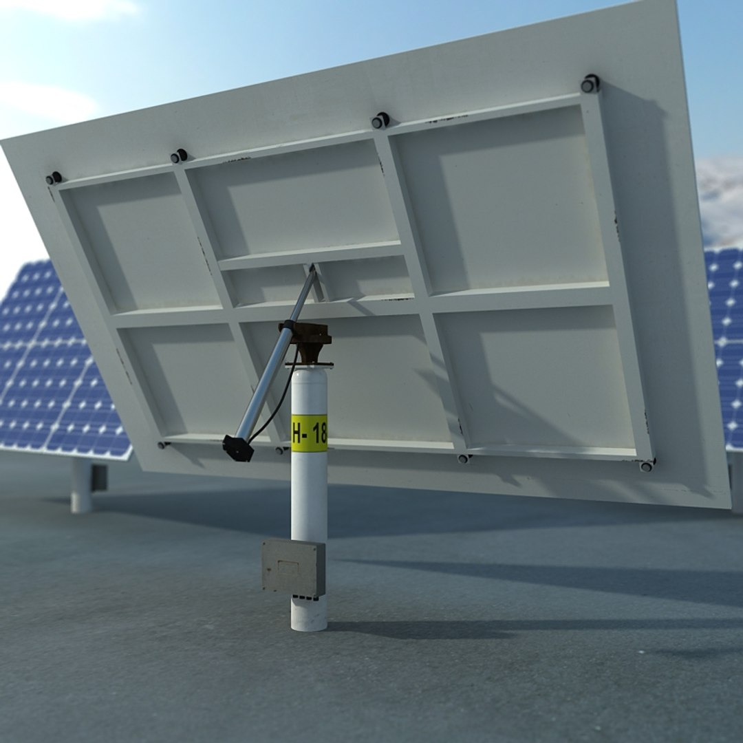 3d Solar Panel 2 Model
