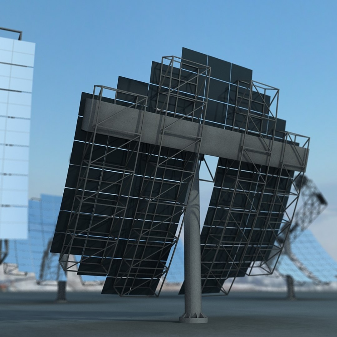 3d Solar Panel 2 Model