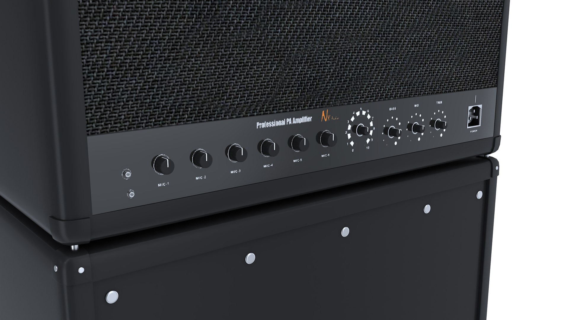 3D Model Speaker With Amplifier System - TurboSquid 2221874