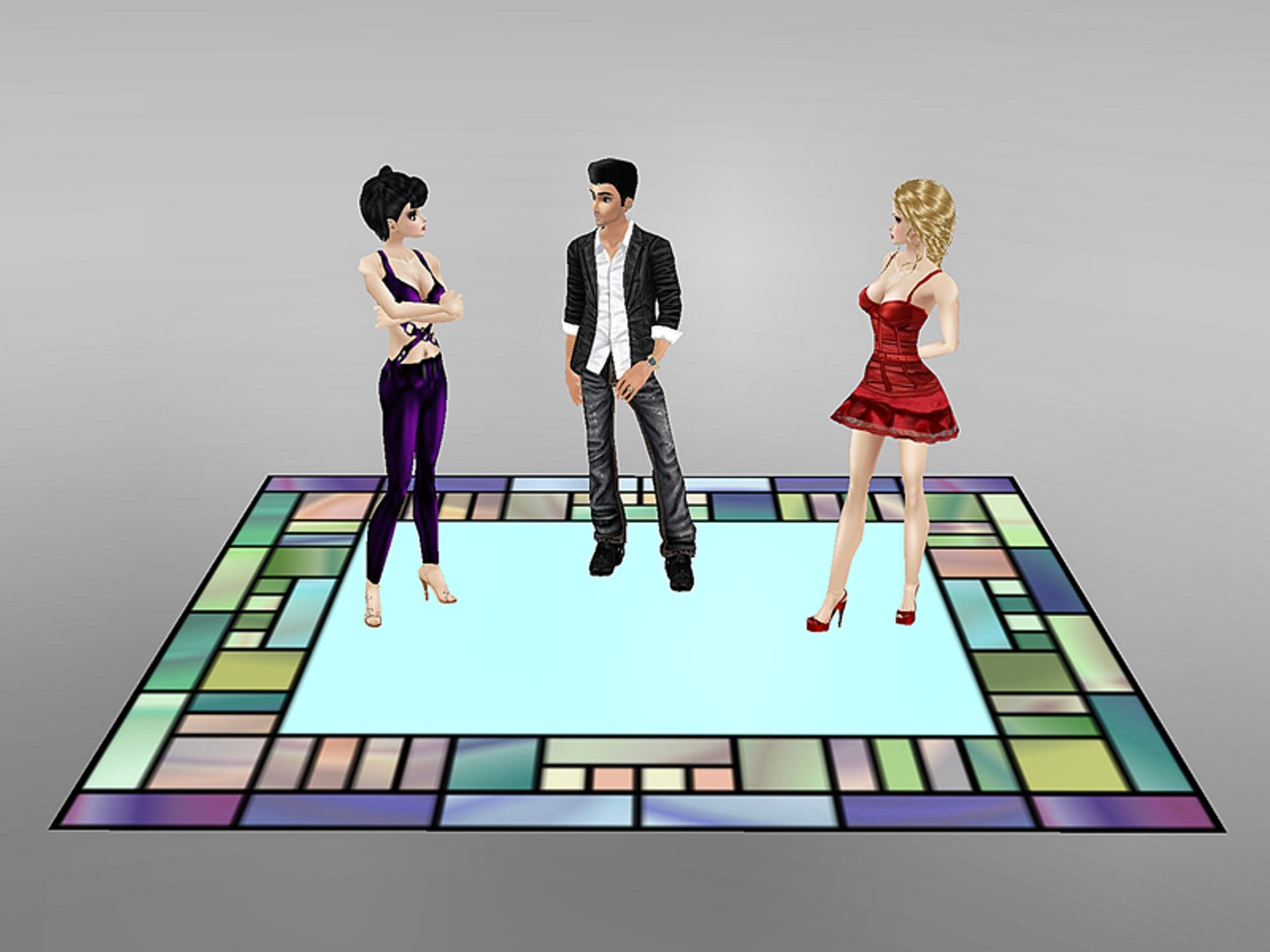 Imvu Carpet Standing 3d 3ds