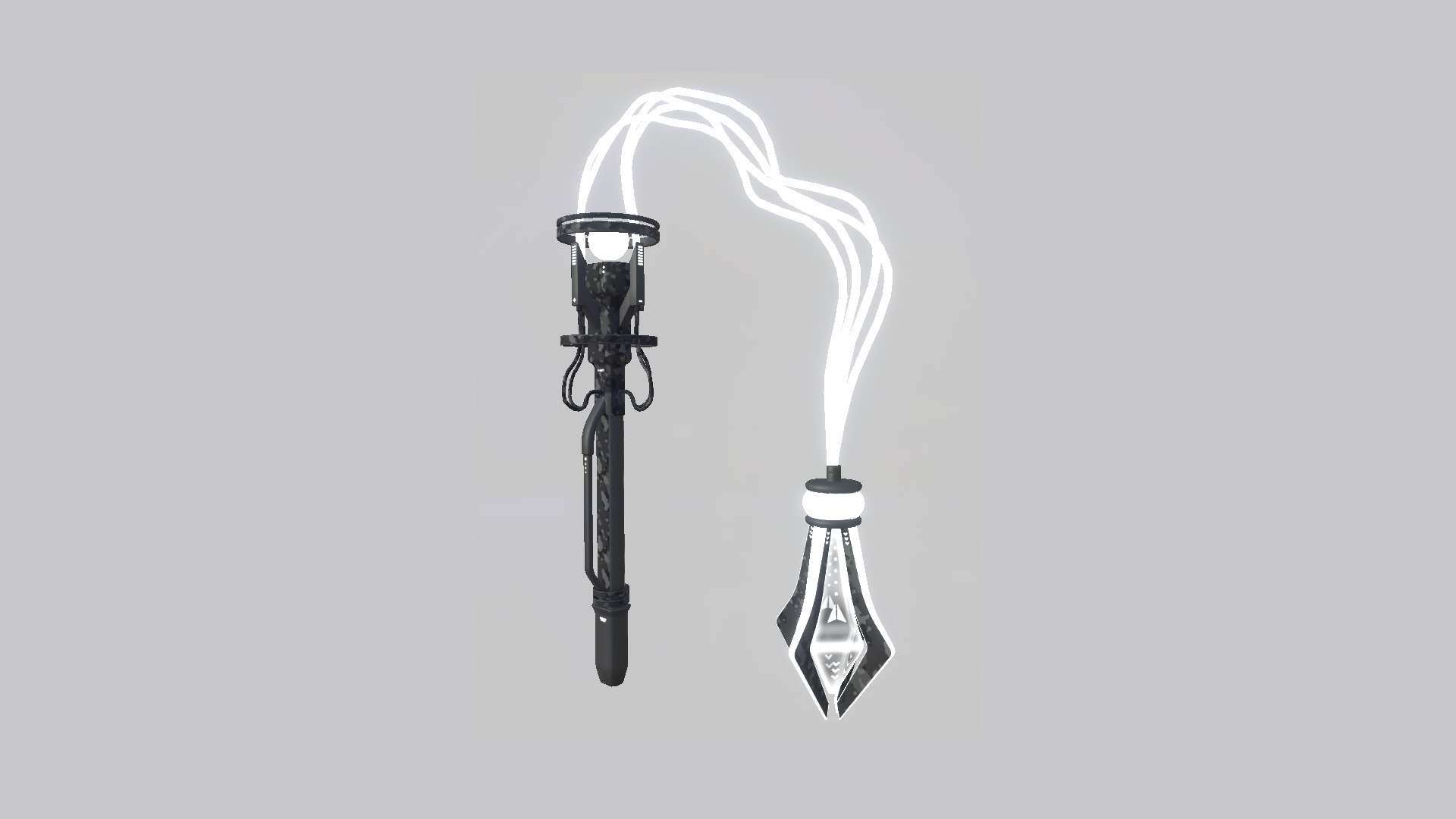 3D SciFi Flail A09 Black Camo - Sci Fi Weapon Design - TurboSquid 1975151