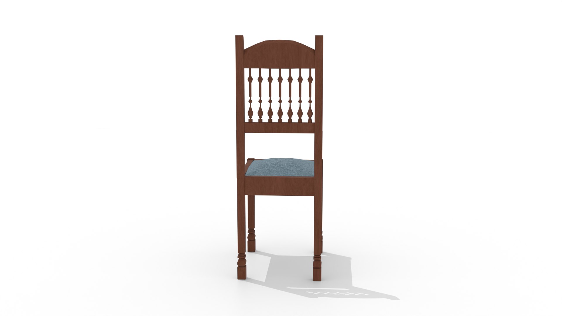 3D Model Classic Wooden Chair - TurboSquid 2414123