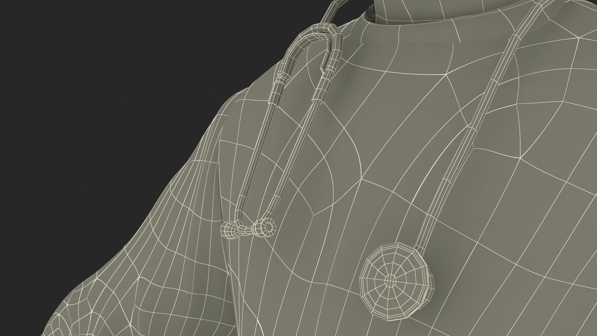 3D African Black Male Doctor With Surgical Headlight Loupe Rigged ...